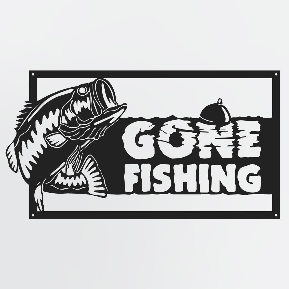 Gone Fishing Signs