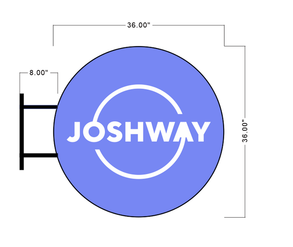 JOSHWAY Metal Box Signage – FastMetalSign