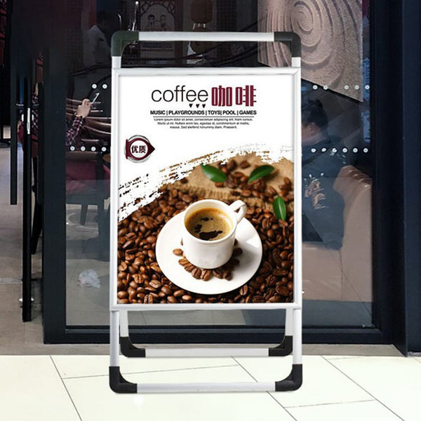 A Frame Sign Board Outdoor Advertising Signage – FastMetalSign