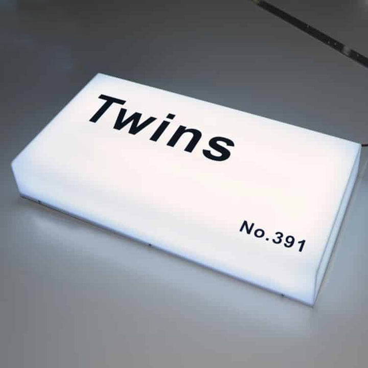 Acrylic Frameless Light Box Exterior LED Signage Board – FastMetalSign
