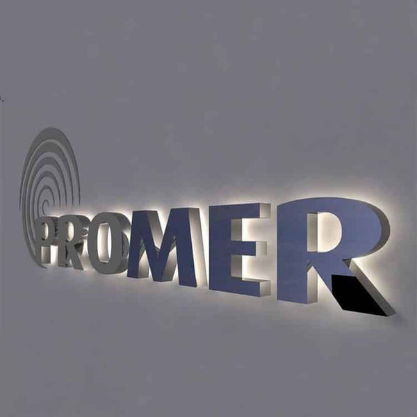 Backlit Building Sign Channel Letter for Exterior Use – FastMetalSign