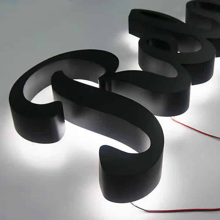 Backlit Box Sign Led Illuminated Outdoor Signage Board – FastMetalSign