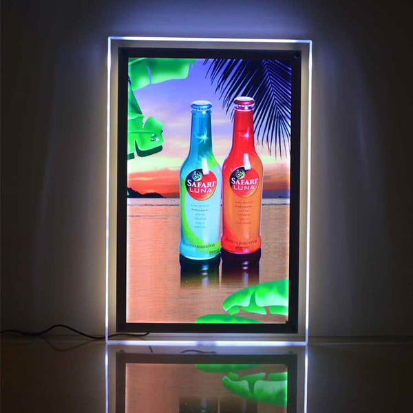 Bar Sign Light Box LED Illuminated Display Signage – FastMetalSign