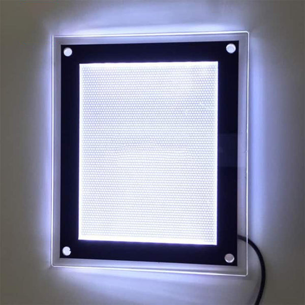 Crystal Light Box Clear LED Acrylic Signage Board – FastMetalSign