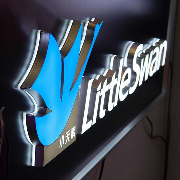 Mini Acrylic Letter LED Illuminated Outdoor Sign – FastMetalSign