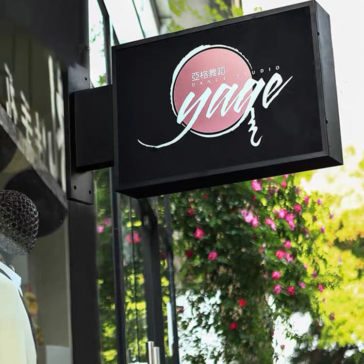 Rectangular Metal Light Box Illuminated Box Signage – FastMetalSign