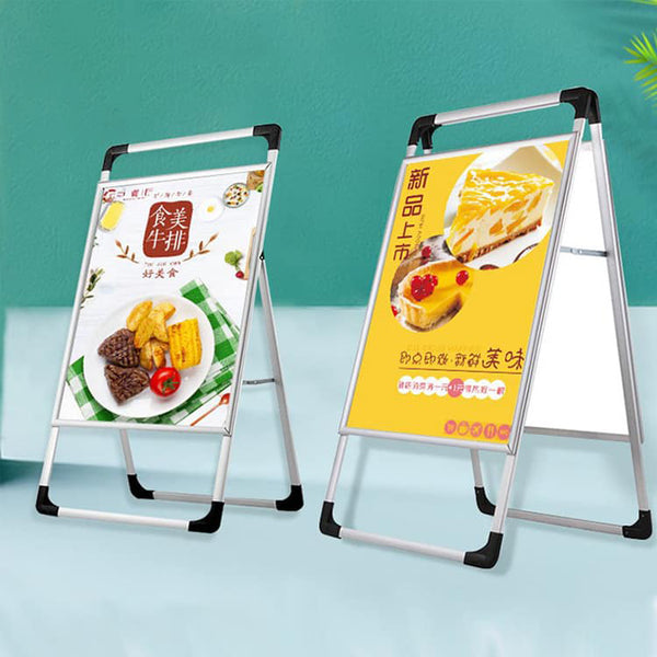 Sidewalk Sign Board Poster Display Stand Signage – FastMetalSign